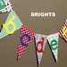 Alphabet Banner, ABC Banner, Primary Colors, Kids Room Banner, Decor ...
