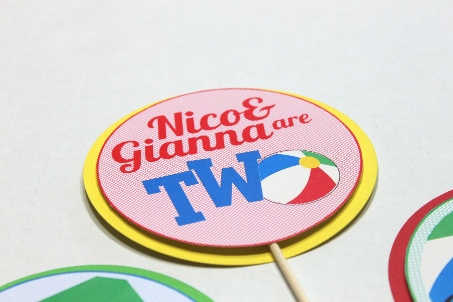 Pool Party Centerpiece Sticks Beach Party Centerpiece Beach | Etsy