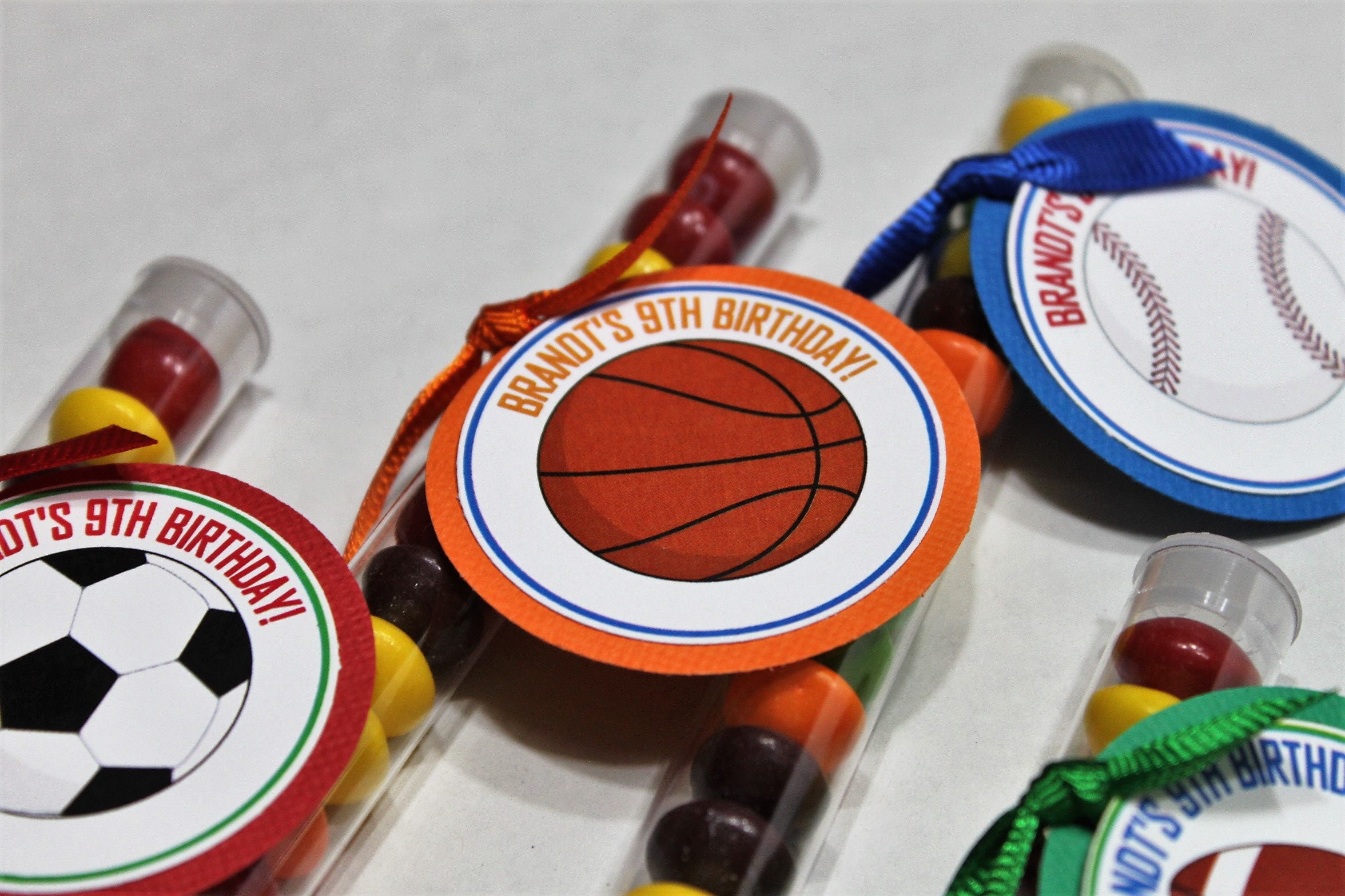 All sports party favor all sports party treat birthday | Etsy