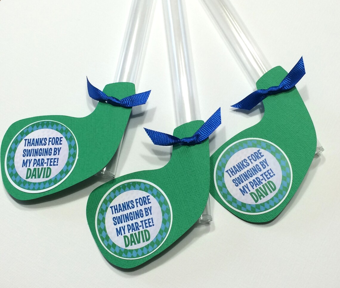 Golf Party Favors READY TO FILL Golf Birthday Party Golf - Etsy