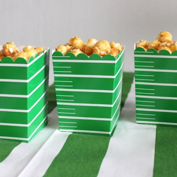 Football Popcorn Box - Etsy