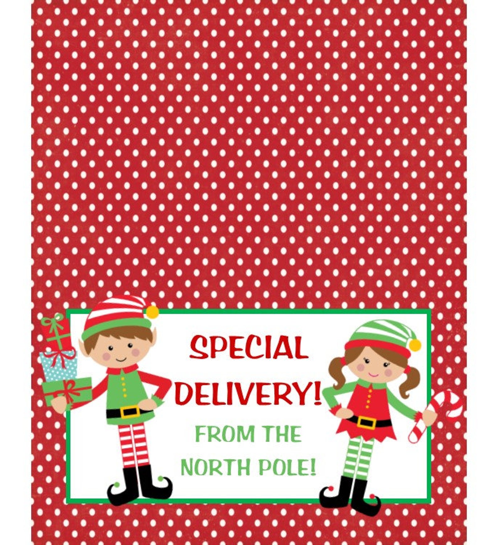 Elf Pizza Box and Elf Pizza, PRINTABLE, Elf Prop, Stage Your Elf, Elf ...