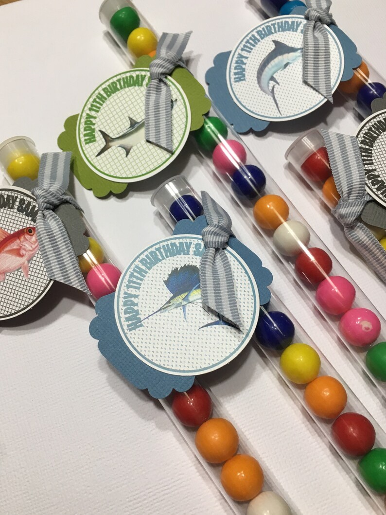 Fishing Party Favor, Kids Party Favors, Kids Fishing Birthday Party ...