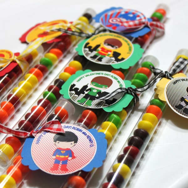 Superhero Valentine - Etsy