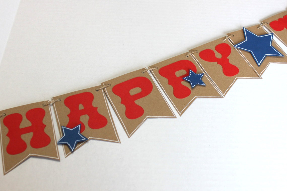 Western Party Happy Trails Banner Graduation Party Bon | Etsy