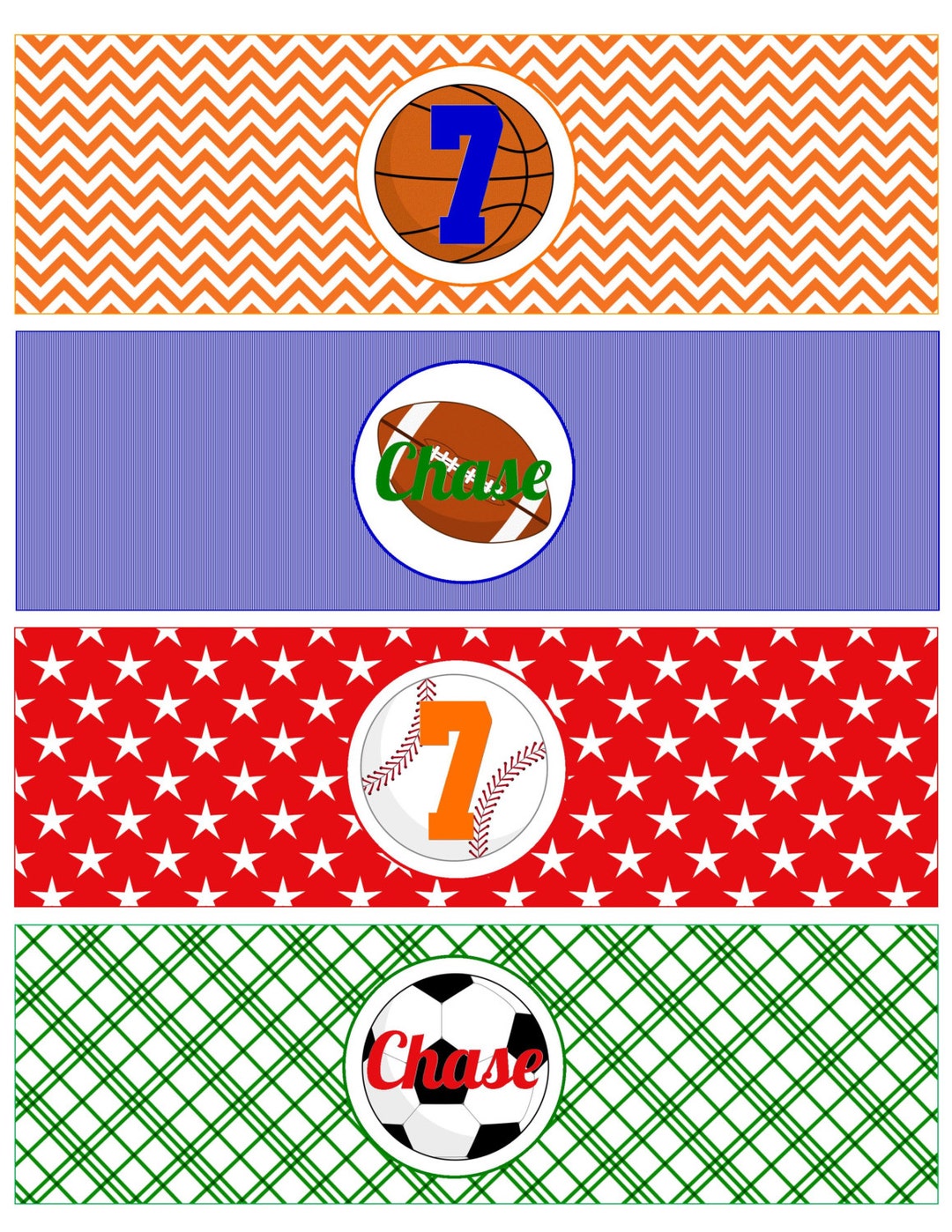 Sports Party Gatorade Wrappers DIGITAL FILE, Juice Box Wrappers, Water ...