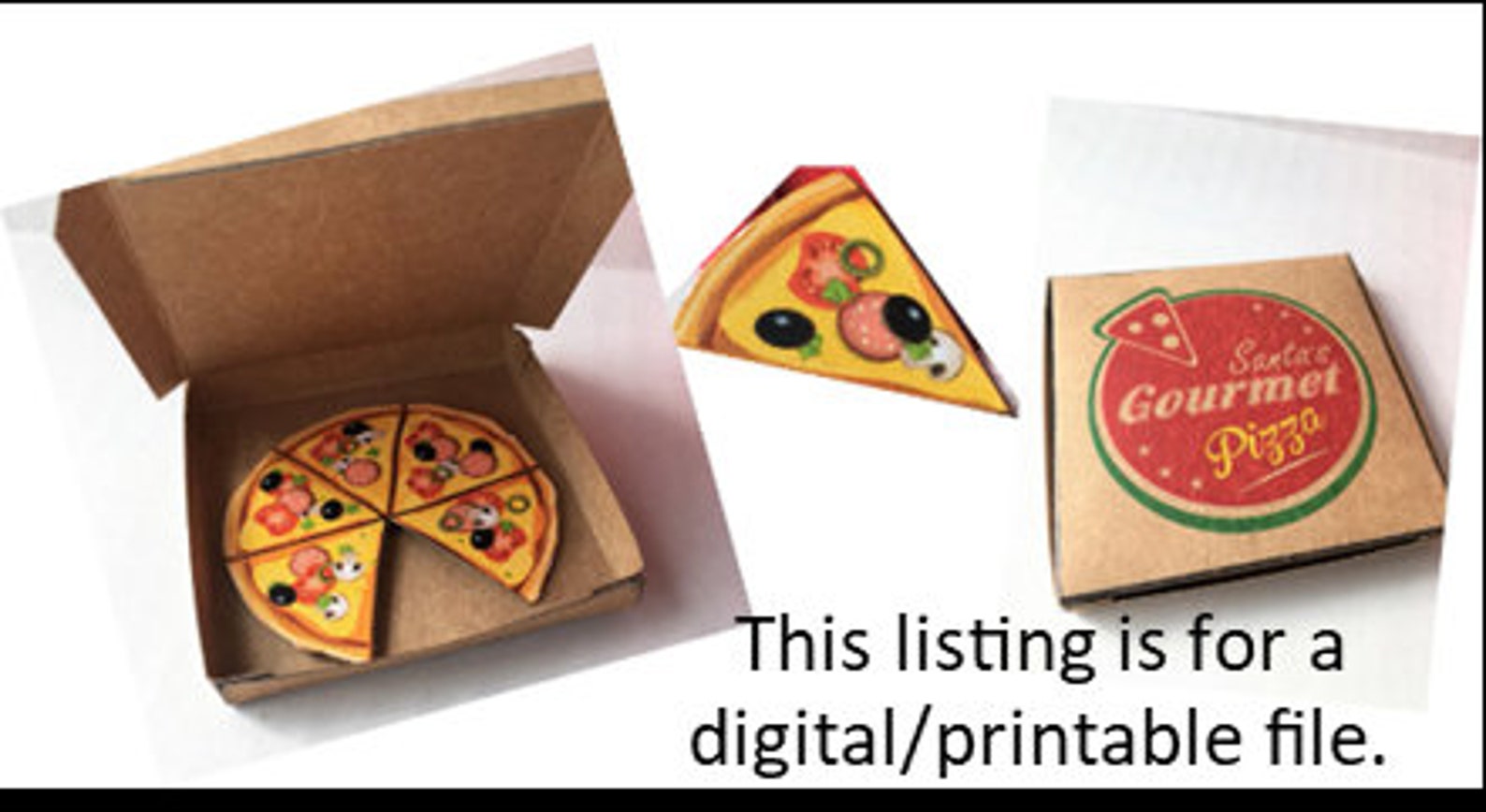 Elf Pizza Box and Elf Pizza, PRINTABLE, Elf Prop, Stage Your Elf, Elf ...