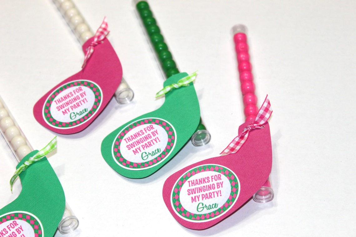 Golf Party Favors READY TO FILL, Golf Birthday Party, Golf Favor, Golf ...