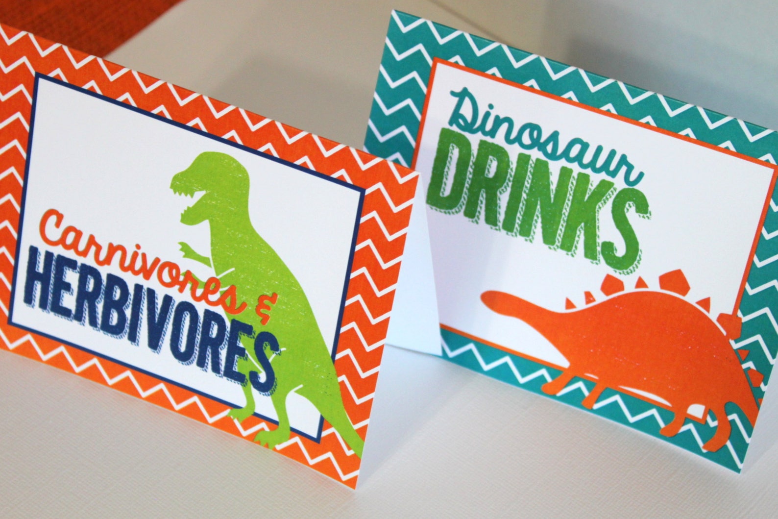 Dinosaur Menu Card Dinosaur Birthday Tent Card Dinosaur | Etsy