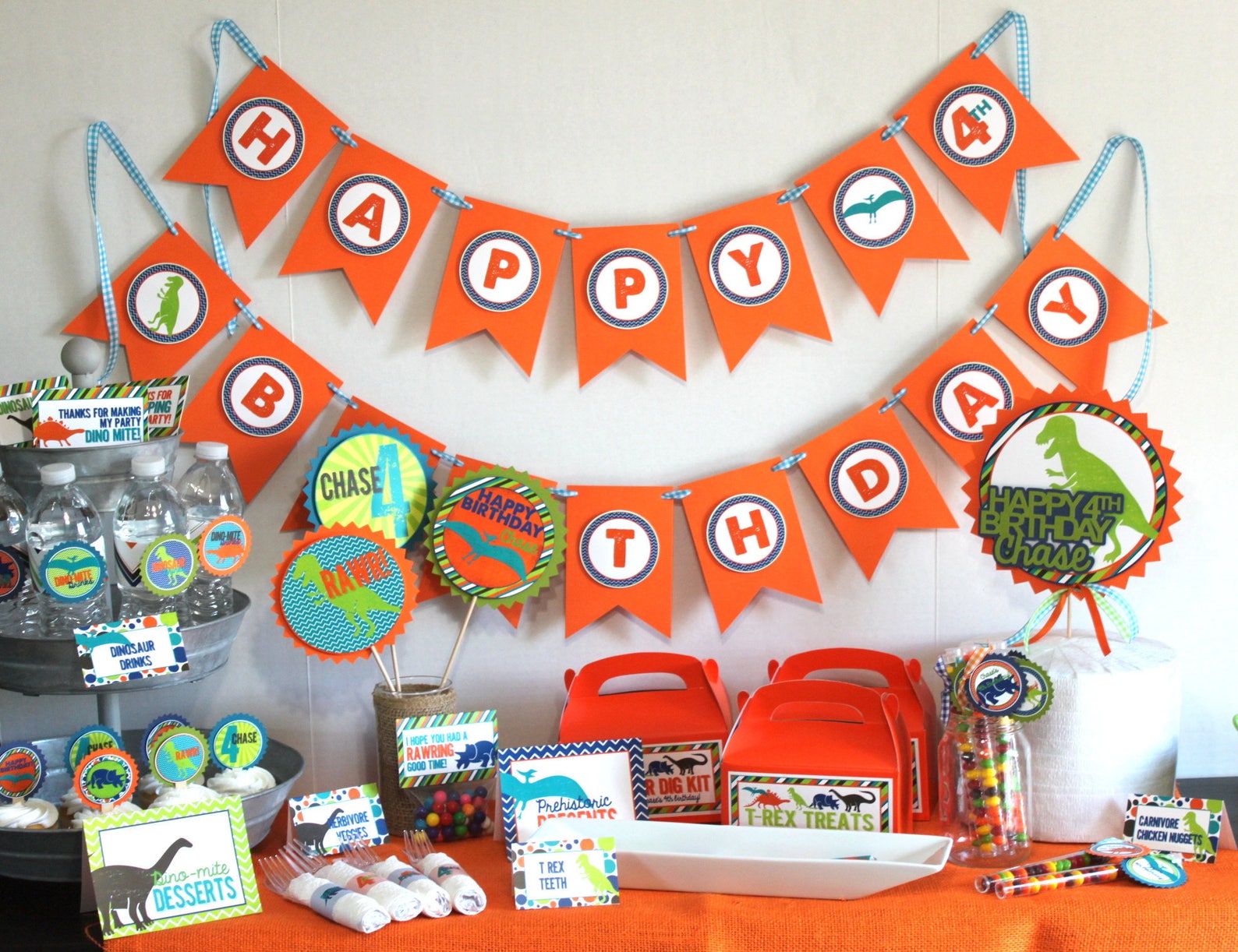 Dinosaur Menu Card, Dinosaur Birthday Menu Card, Dinosaur Party Buffet ...