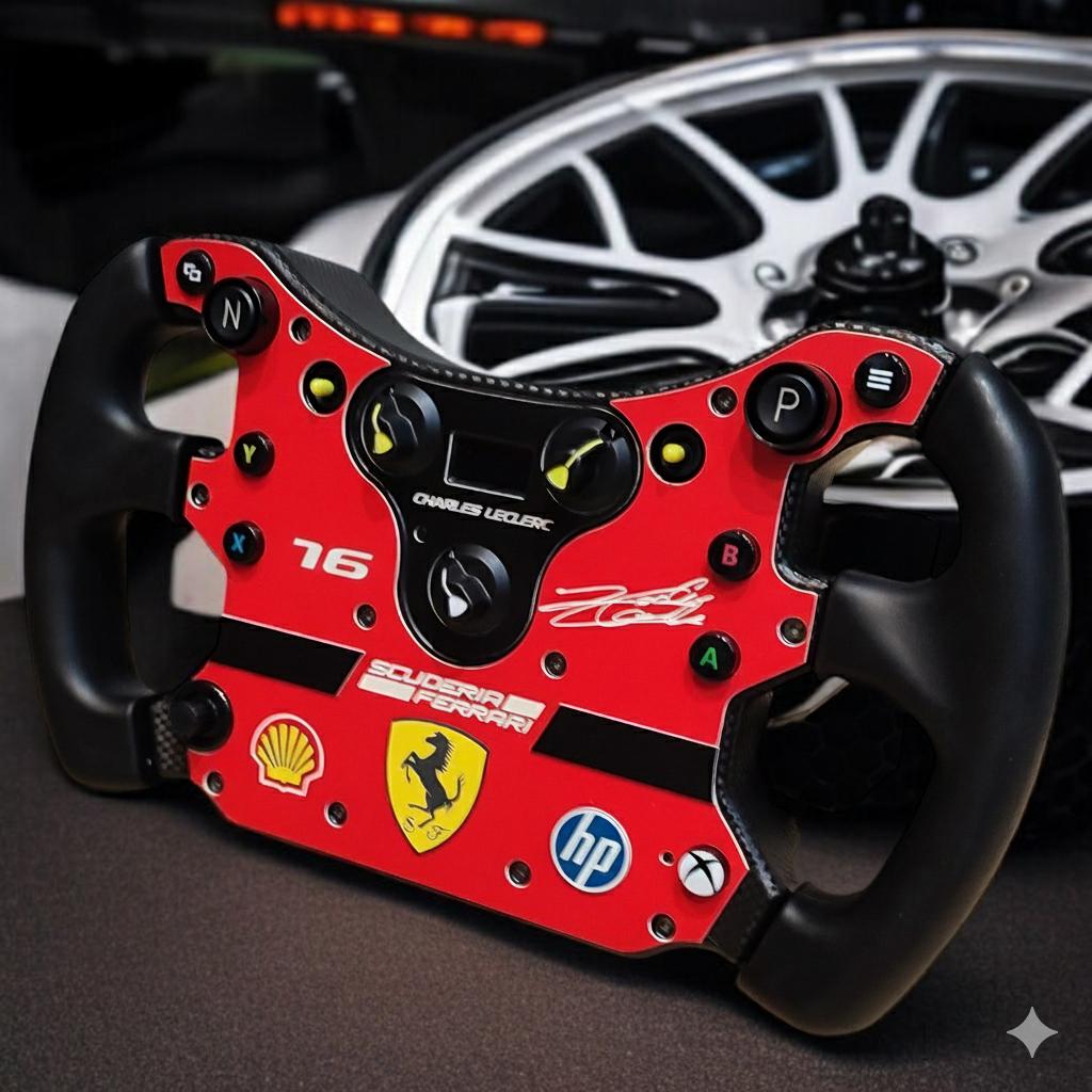3D Plate for FANATEC Mclaren Gt3 Wheel -ferrari Version Sim Racig ...