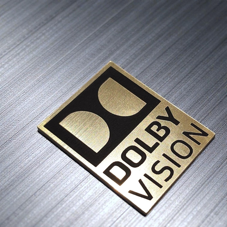 Dolby Logo - Laser Cut Engraved Audio Emblem - Custom Hifi Decor - Etsy ...