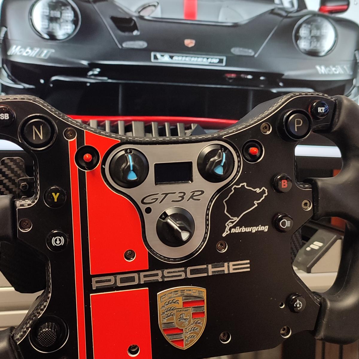 Plate for FANATEC Mclaren Gt3 Wheel - Porsche Version Sim Racig Custom ...