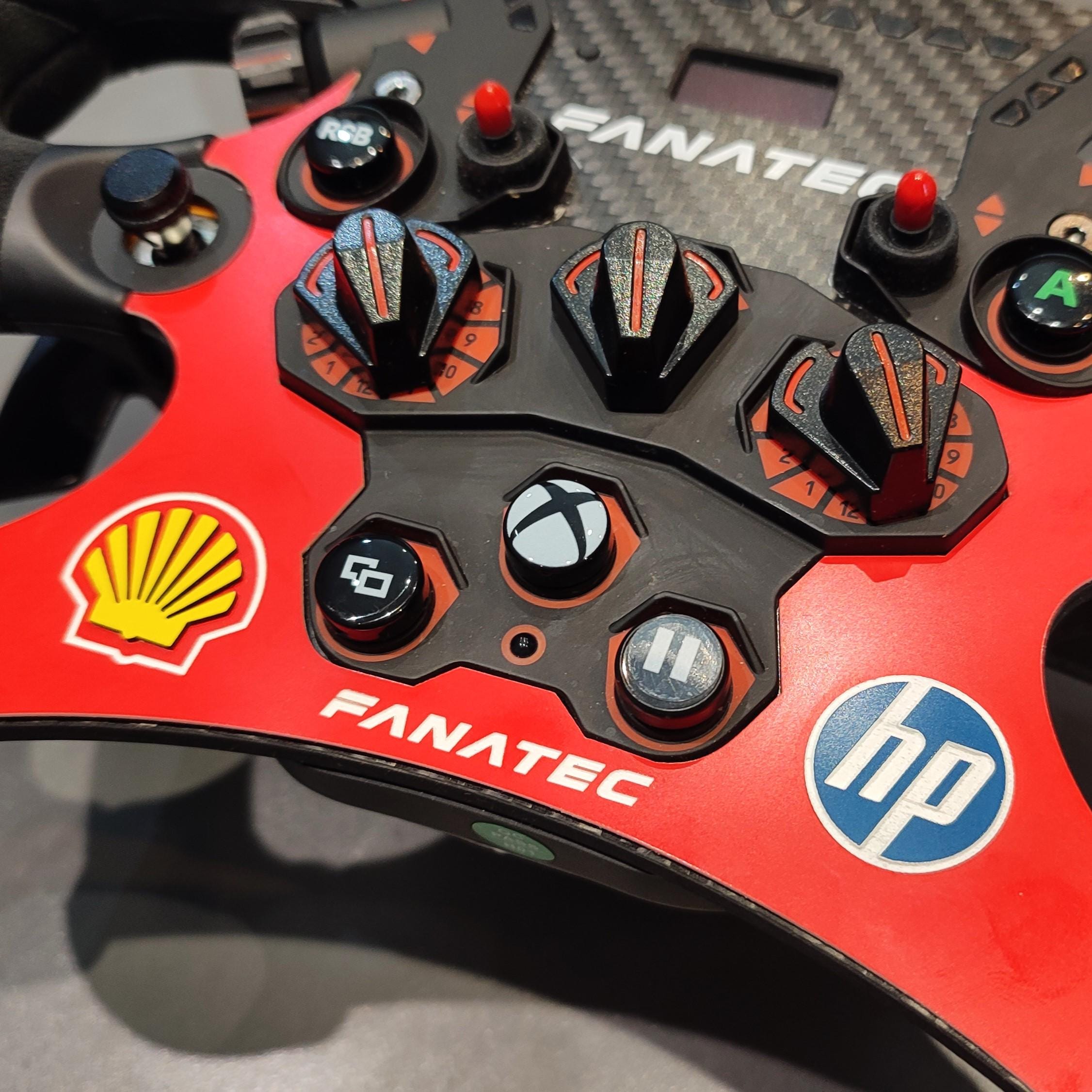 Plate for FANATEC Formula V2/2.5 Wheel - Ferrari 16 Version Sim Racig ...