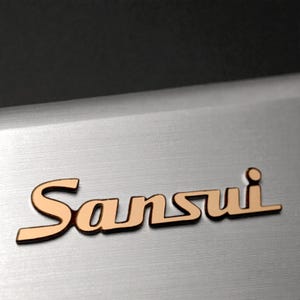 SANSUI Logo: Laser Cut Engraved Audio Emblem - Etsy