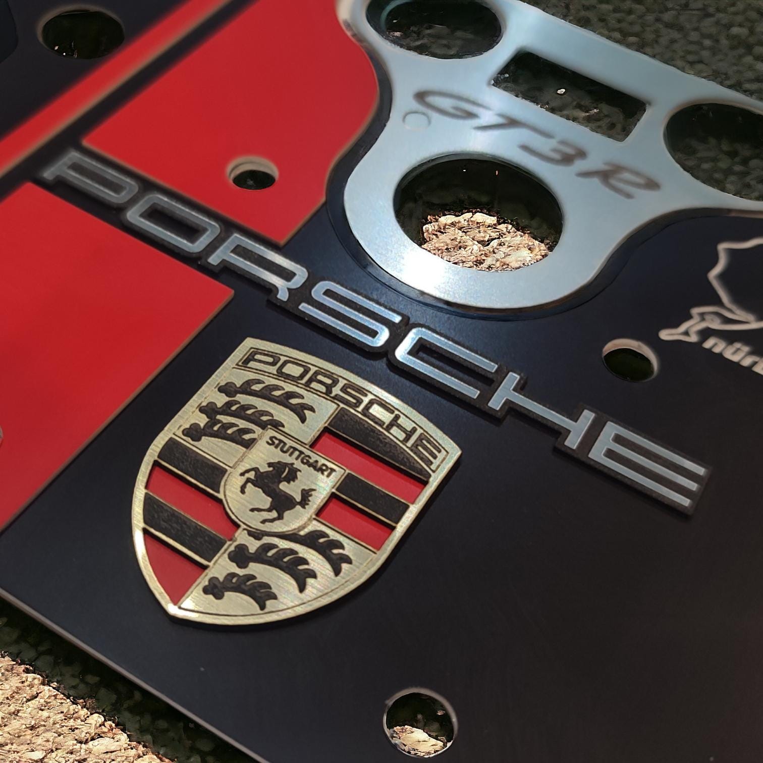 Plate for FANATEC Mclaren Gt3 Wheel - Porsche Version Sim Racig Custom ...