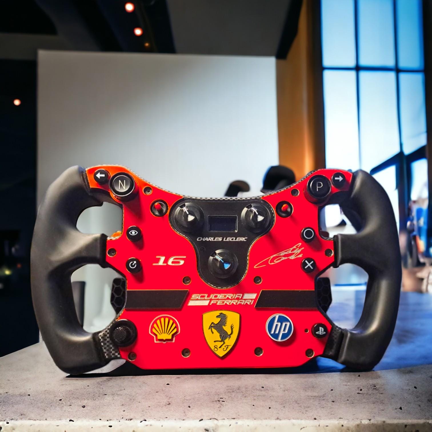 3D Plate for FANATEC Mclaren Gt3 Wheel -ferrari Version Sim Racig ...