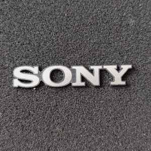Logo SONY - Logo Engraved and Laser Cut With Gluing, Hifi, Audio ...