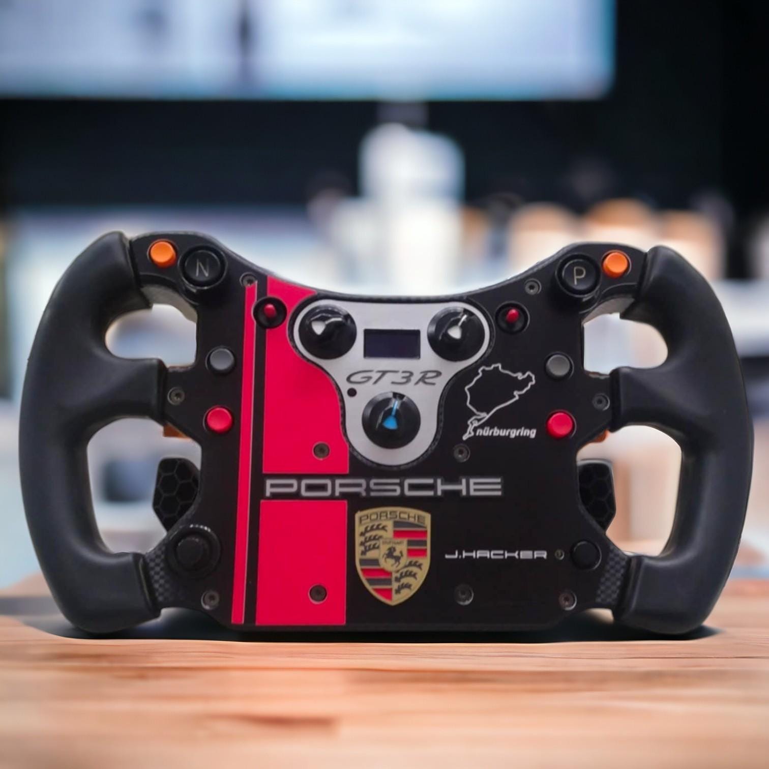 Plate for FANATEC Mclaren Gt3 Wheel - Porsche Version Sim Racig Custom ...