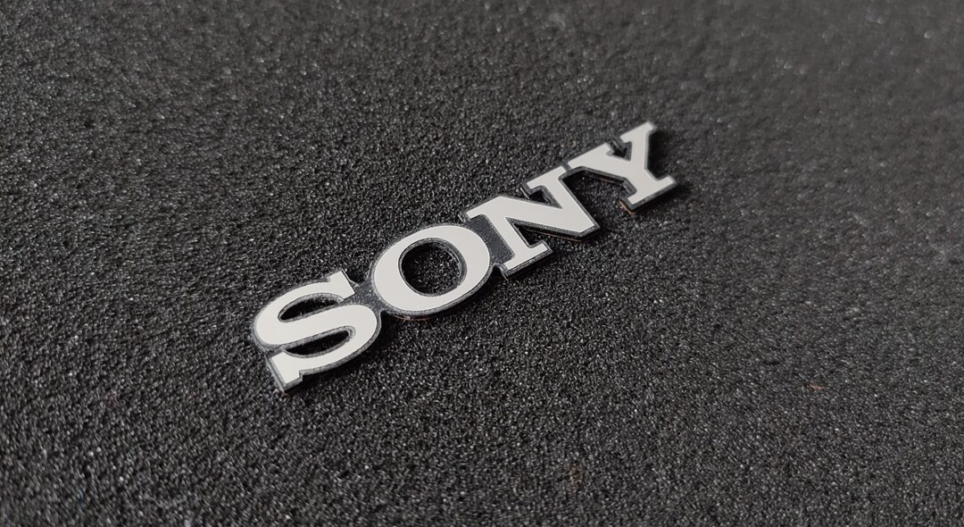 Logo SONY - Logo Engraved and Laser Cut With Gluing, Hifi, Audio ...