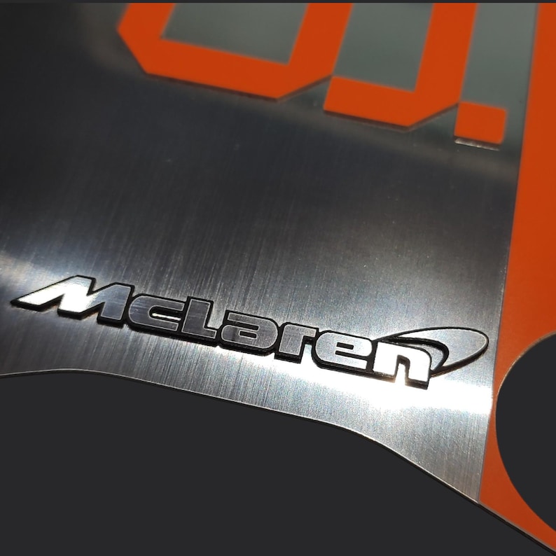 Plate 3D for FANATEC GT3 Endurance Whee : Mclaren No.81 Sim Racing ...