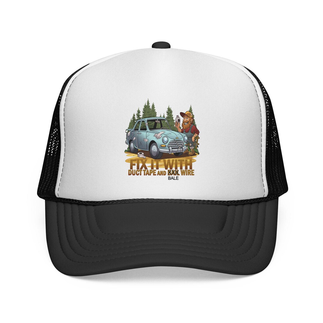 Fix It Trucker Cap: Funny DIY Auto Repair Hat - Etsy