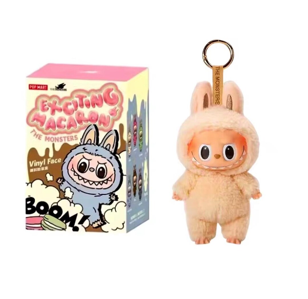 Light Pink- Popmart Monster, Teddy Bear, the Monsters, LABUBU, Replica ...