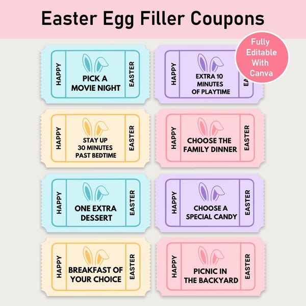 Easter Ticket Gift - 60+ Gift Ideas for 2026