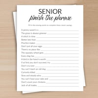 Icebreaker Game, Printable Finish the Phrase Game, Easy Party Starter ...