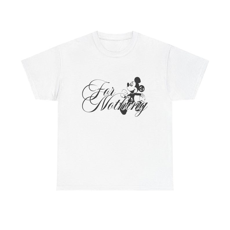 Cartoon Mouse Script Logo T-shirt | Vintage Character Graphic Tee - Etsy