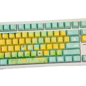 Pastel Nature Botanical Keycaps for Custom Keyboard | PBT Cherry ...