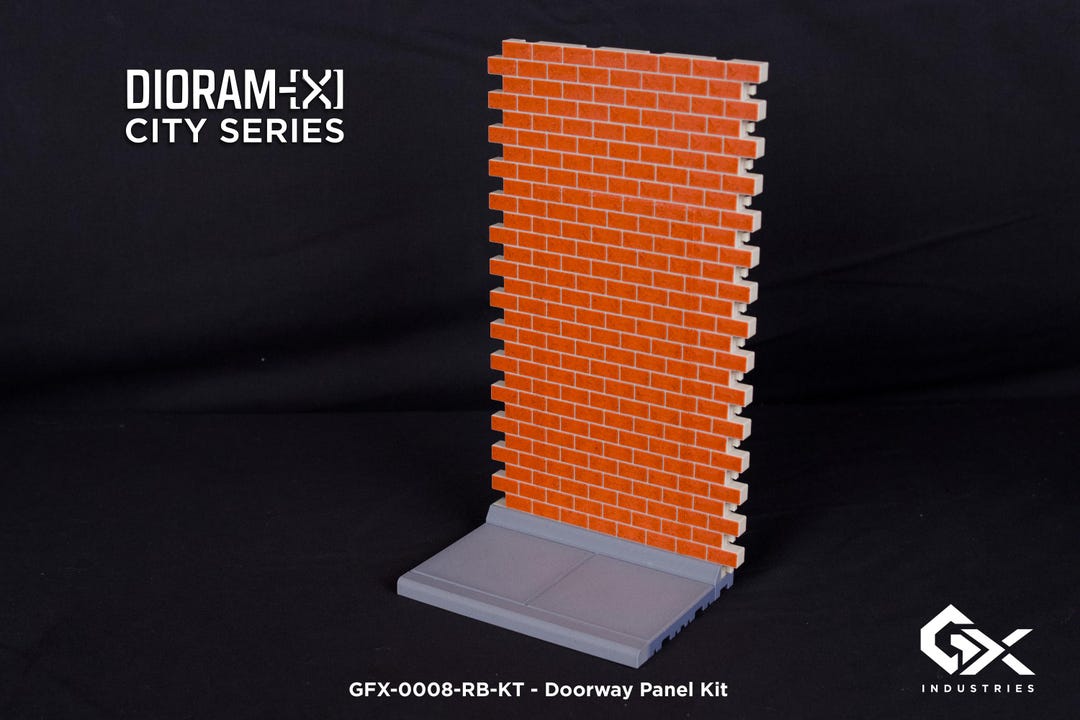 Door Panel Expansion Kit - Dioram-x: City Series - 1/12 Scale Modular ...