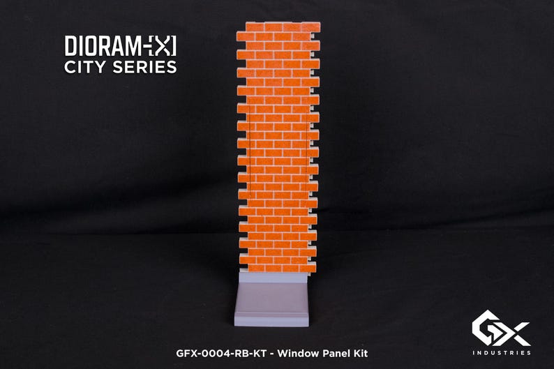 Window Panel Kit - Dioram-x: City Series - 1/12 Scale Modular Diorama ...