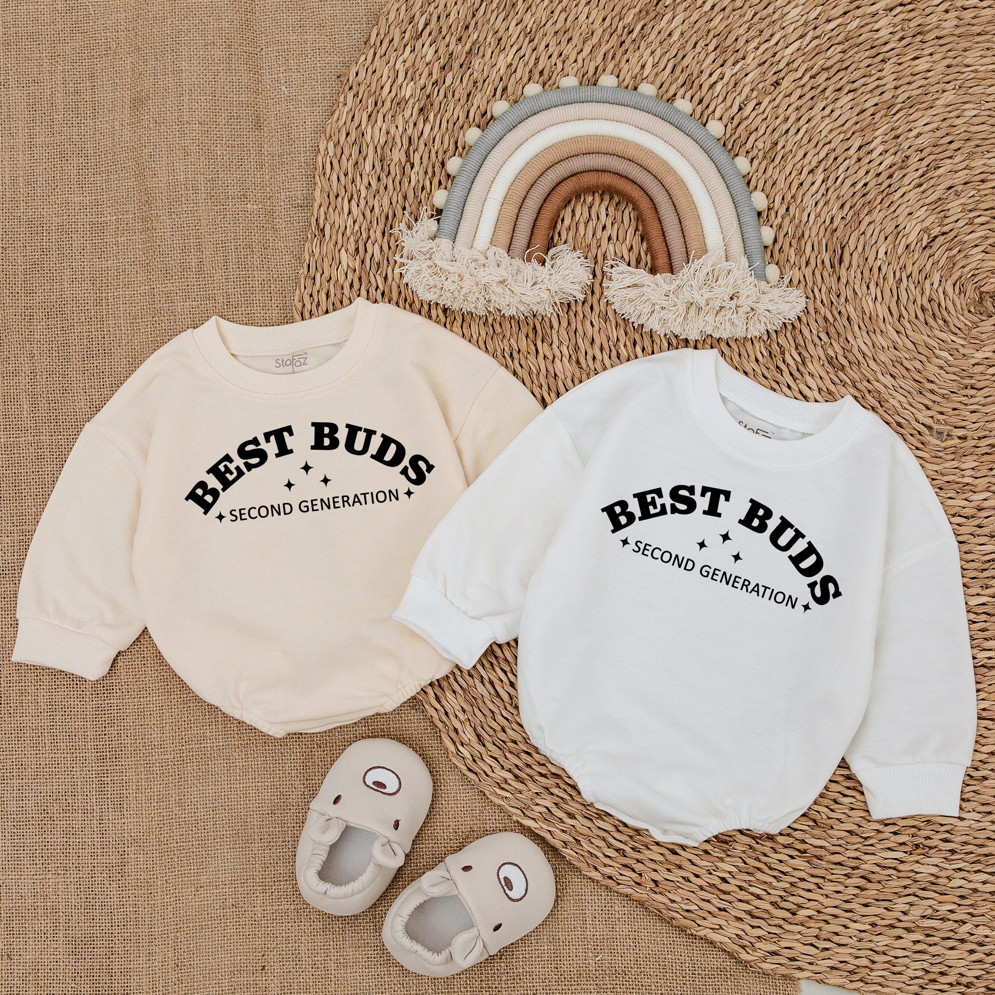 BFF Romper, Baby Matching, Second Generation Best Bugs Romper, Best ...