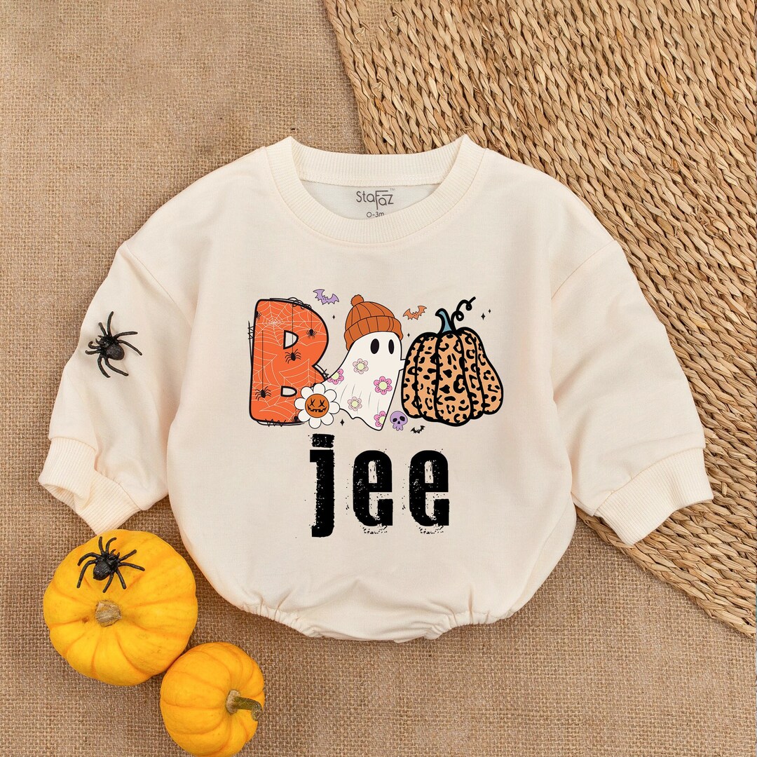 Boo Halloween Baby Clothes - Girl Bodysuit-bubble Baby Romper - Baby ...
