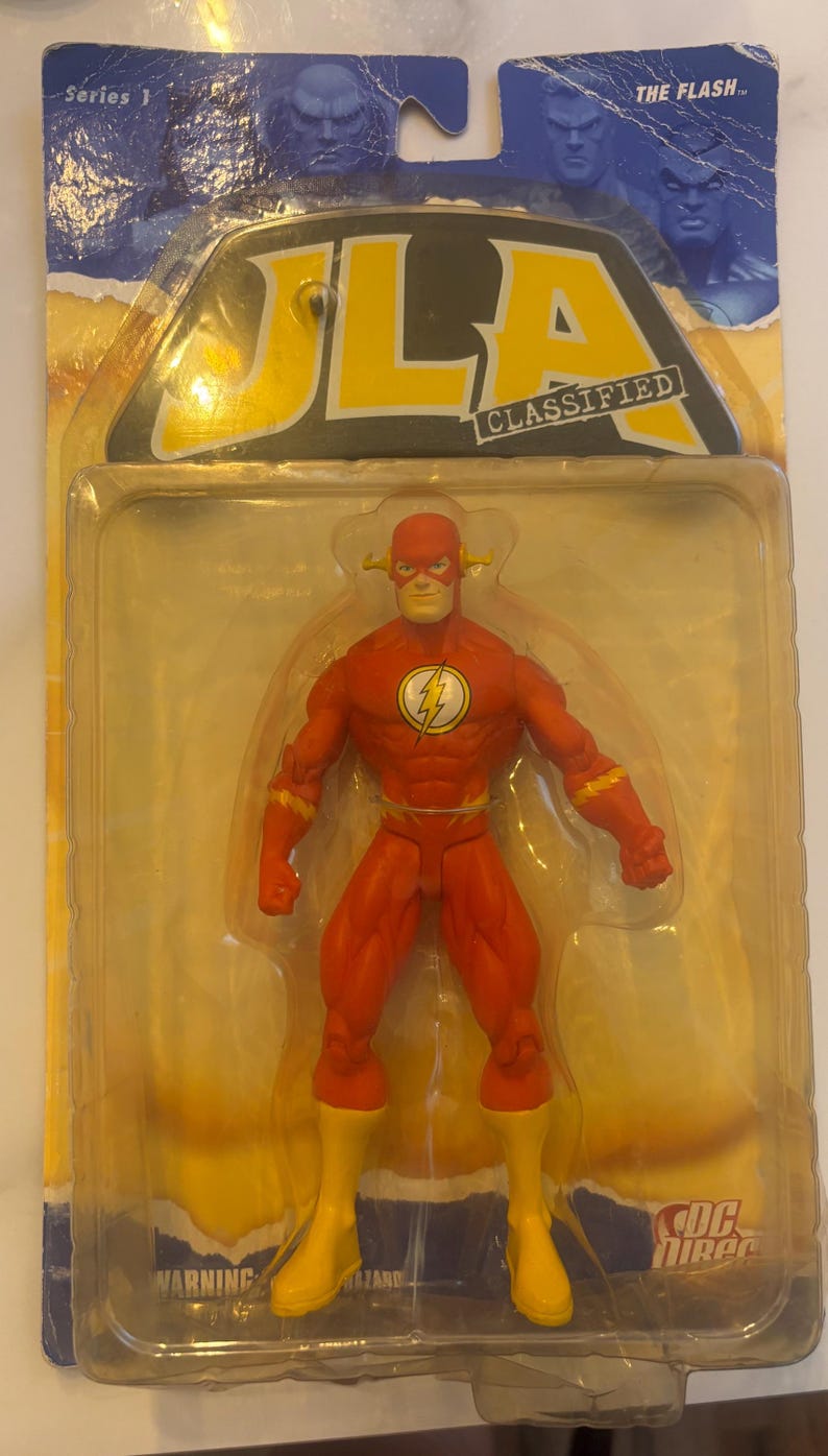 DC the FLASH Action Figure-jla Classified-series 1 Sealed Vintage ! - Etsy