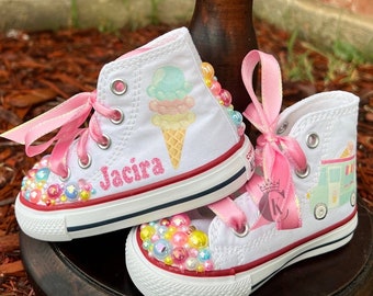 Ice Cream Converse Shoes - Etsy