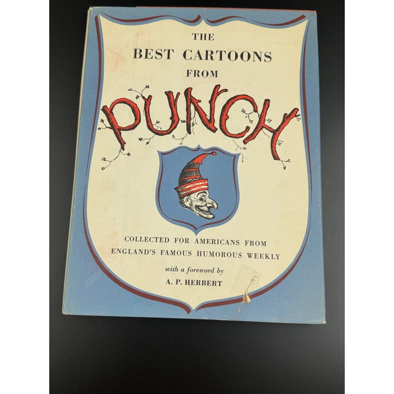 The Best Cartoons From Punch HB Book 1952 - Etsy