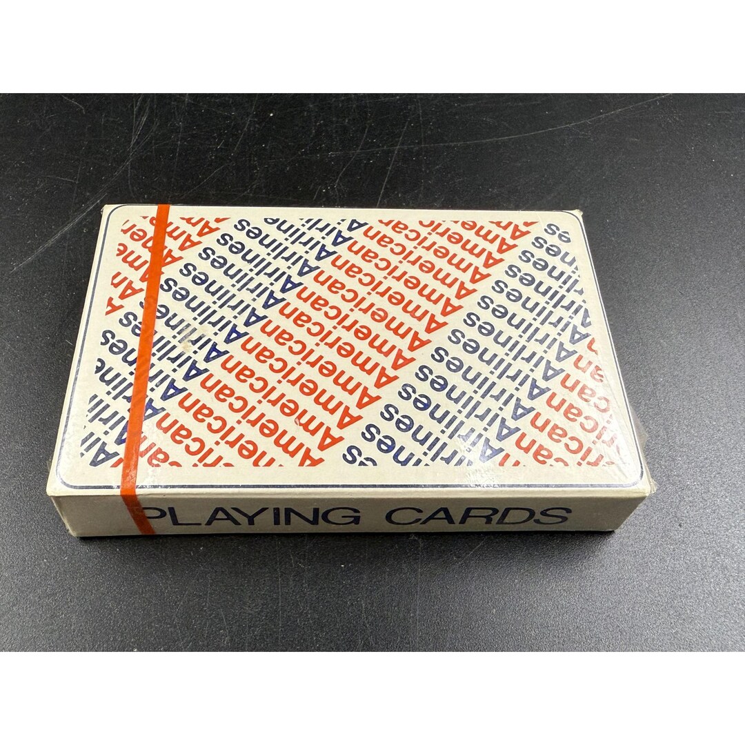 Vintage Sealed American Airlines Playing Cards Deck in Original ...