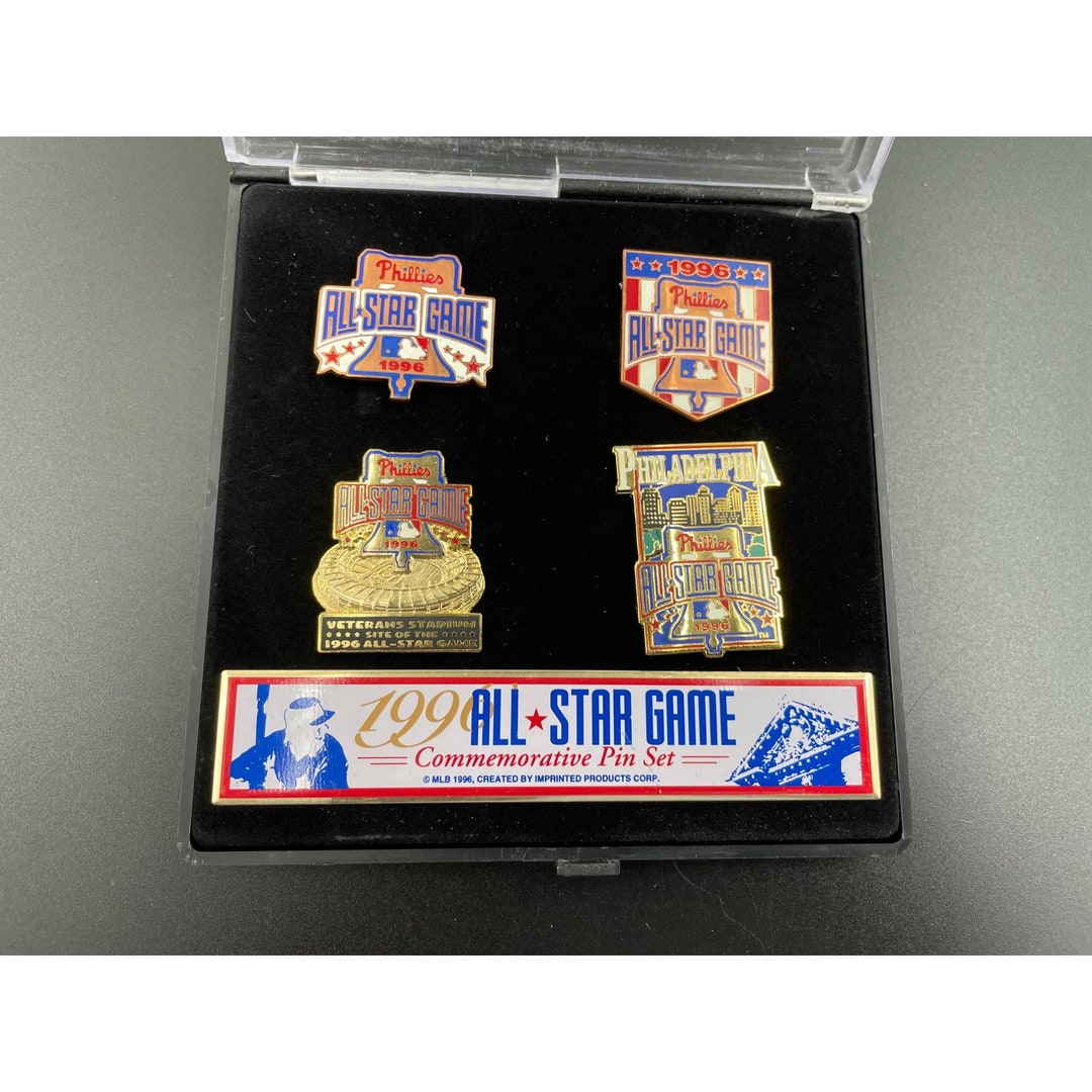 1996 All Star Game Commemorative Pin Set 4 MLB Pins - Etsy