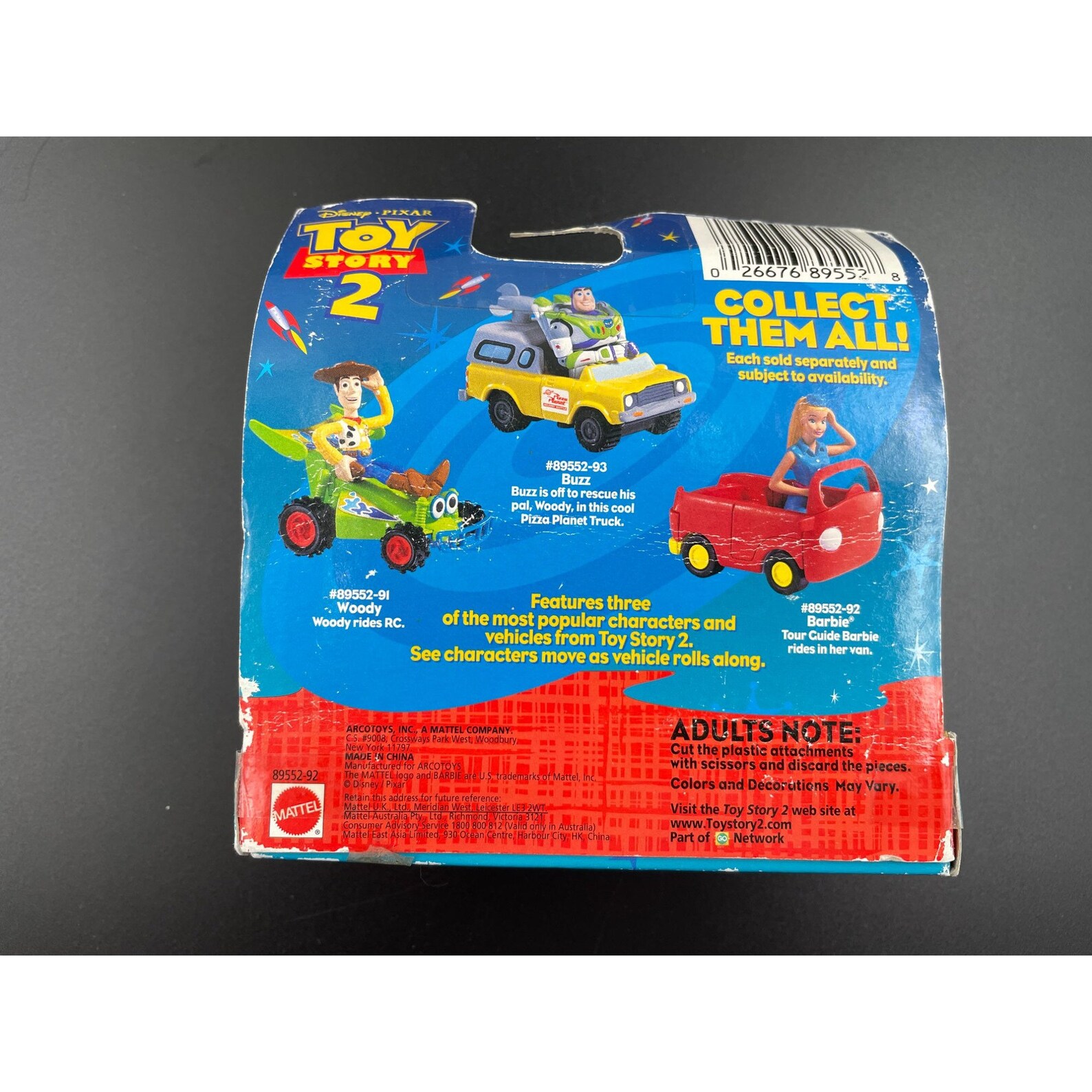 1999 Disney Pixar Toy Story 2 Barbie Die-cast Vehicle Mattel - Etsy