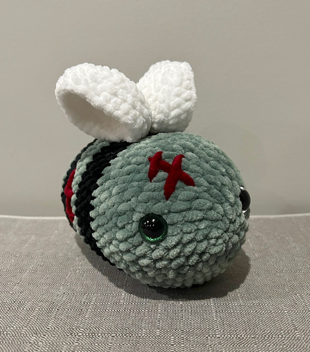 Amigurumi Zombee Zombie Bee Plush Handmade - Etsy