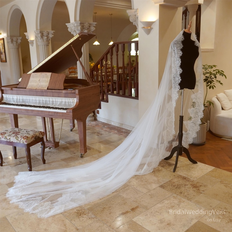 Black Drop Veils - Etsy