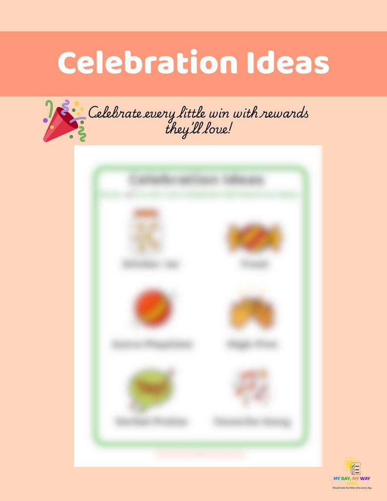 Morning Routine Visual Schedule Printable Bundle | Autism-friendly ...