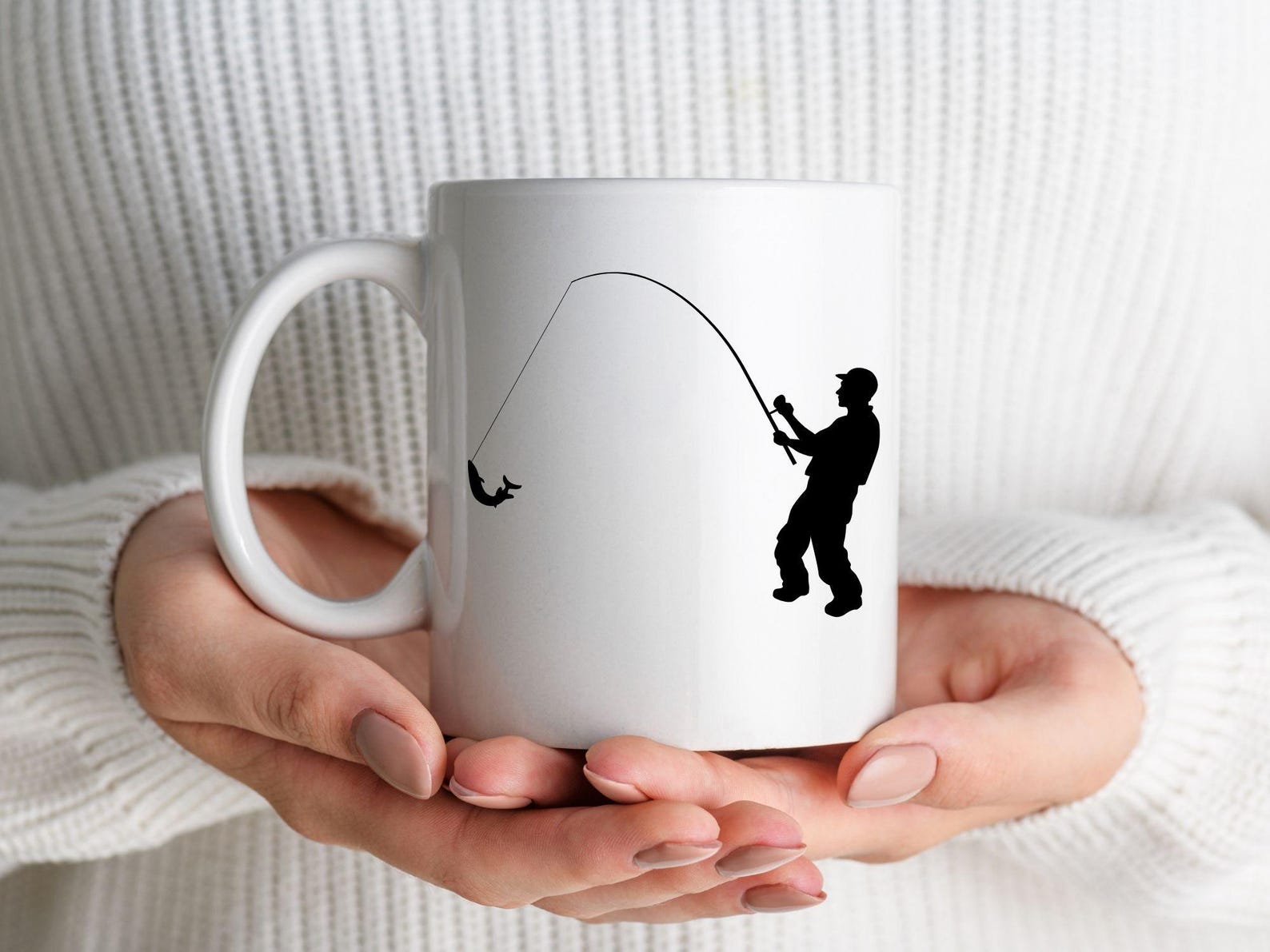 Fishing SVG Bundle: Fisherman, Bass, Rod (digital Files) - Etsy