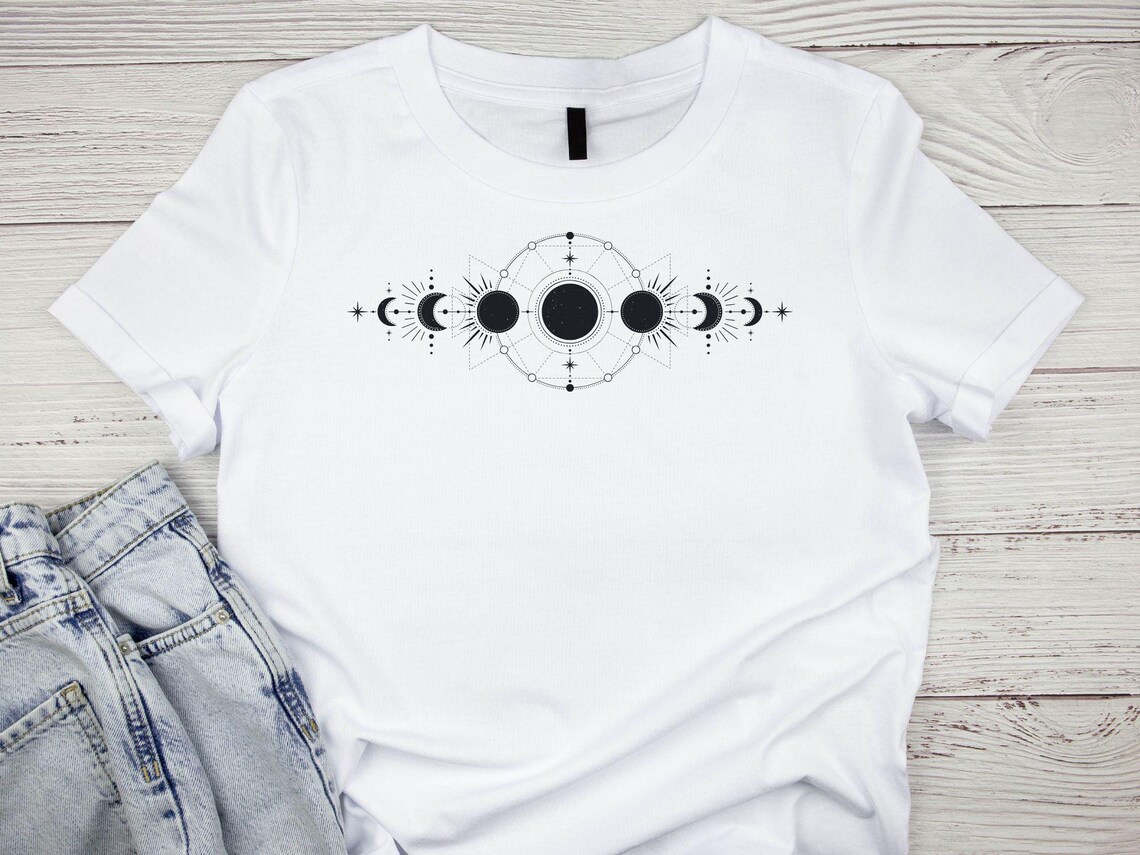 Moon Phase SVG Bundle: Lunar Crescent Clip Art (digital Download) - Etsy