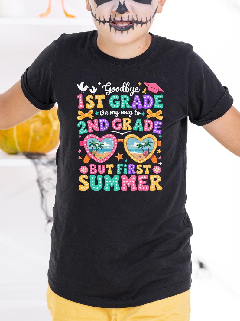 Goodbye 1st Grade Hello 2nd Grade Shirt SVG | Last Day of School PNG ...