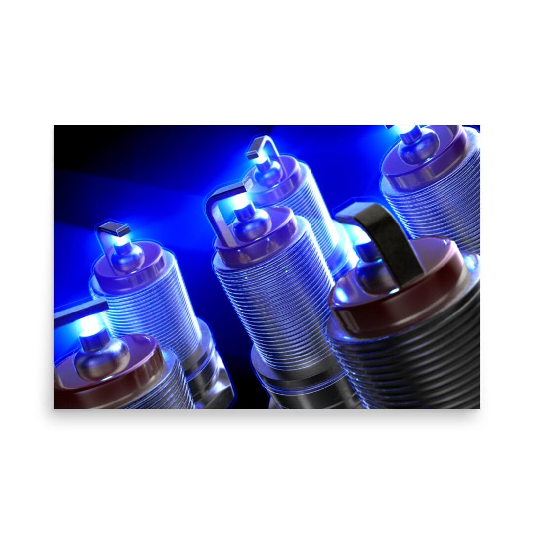 Spark Plug Party - Horizontal - Poster - Etsy