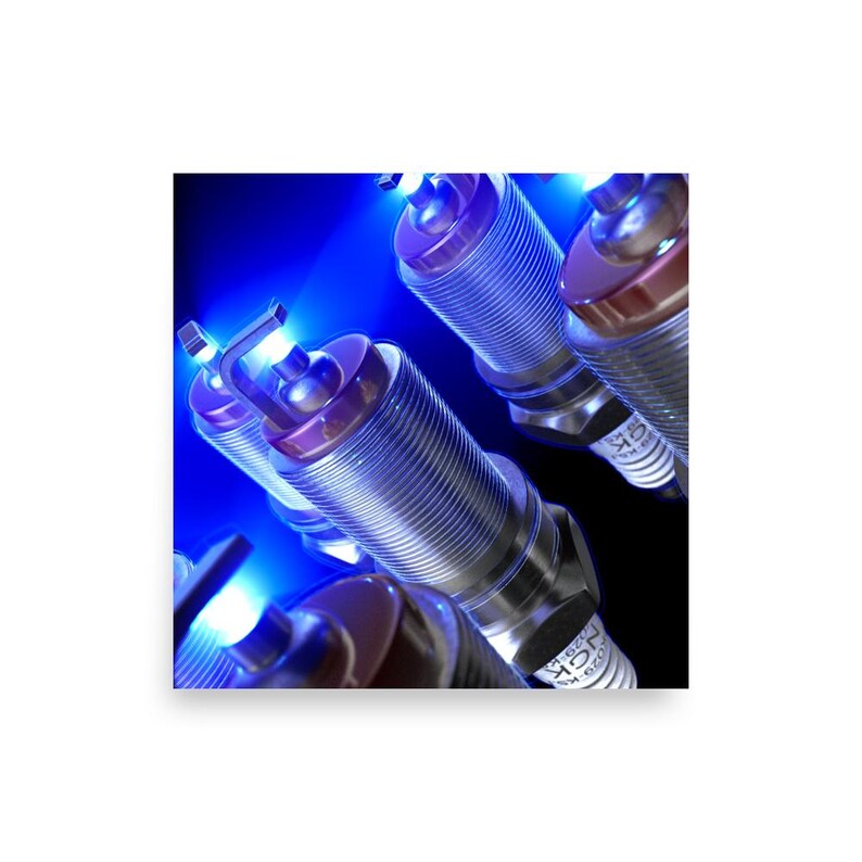 Spark Plug Party - Vertical Poster - Etsy
