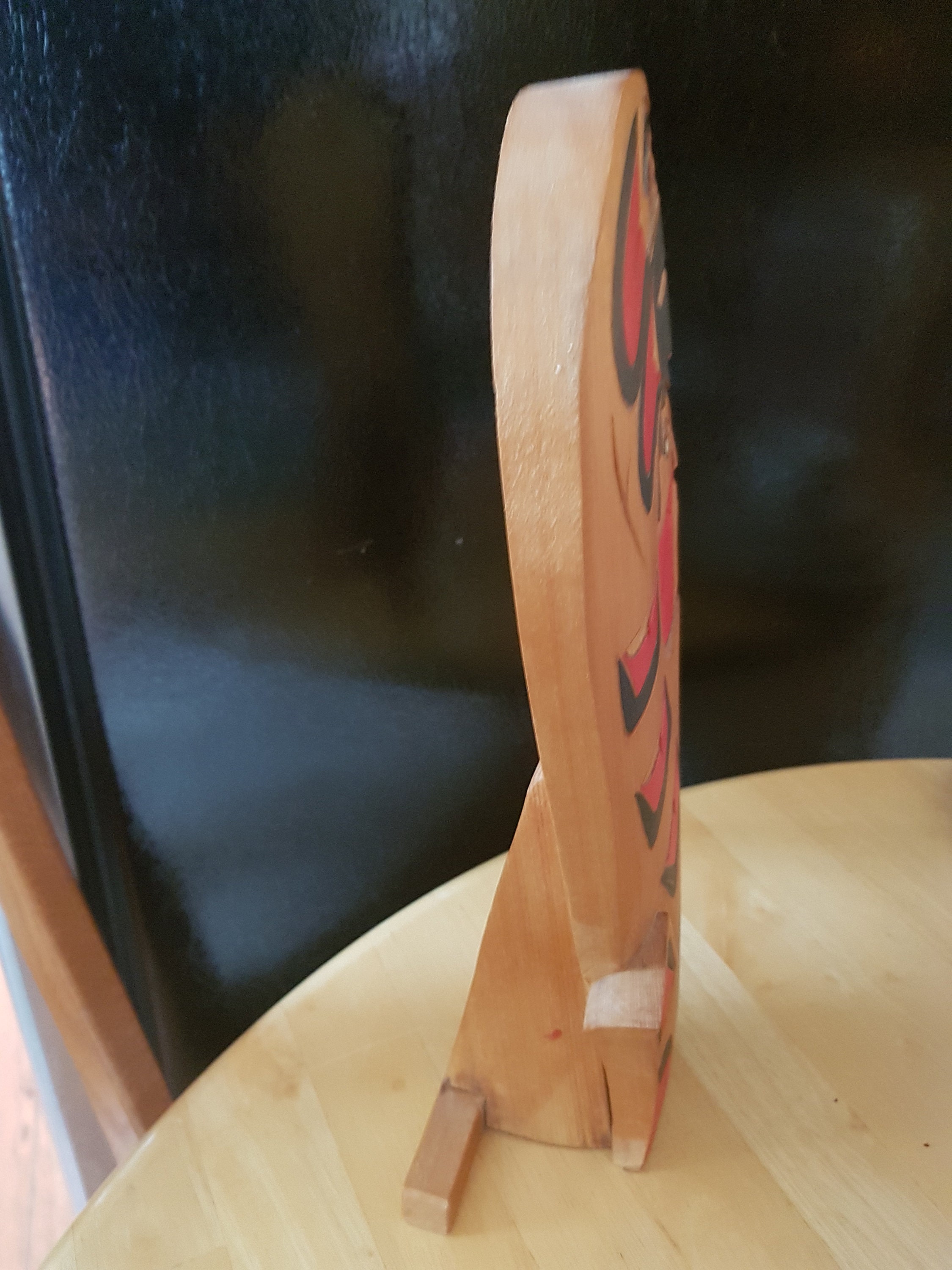 First Nations Eagle Man Inlaid Abalone Shell Carving Signed - Etsy Canada